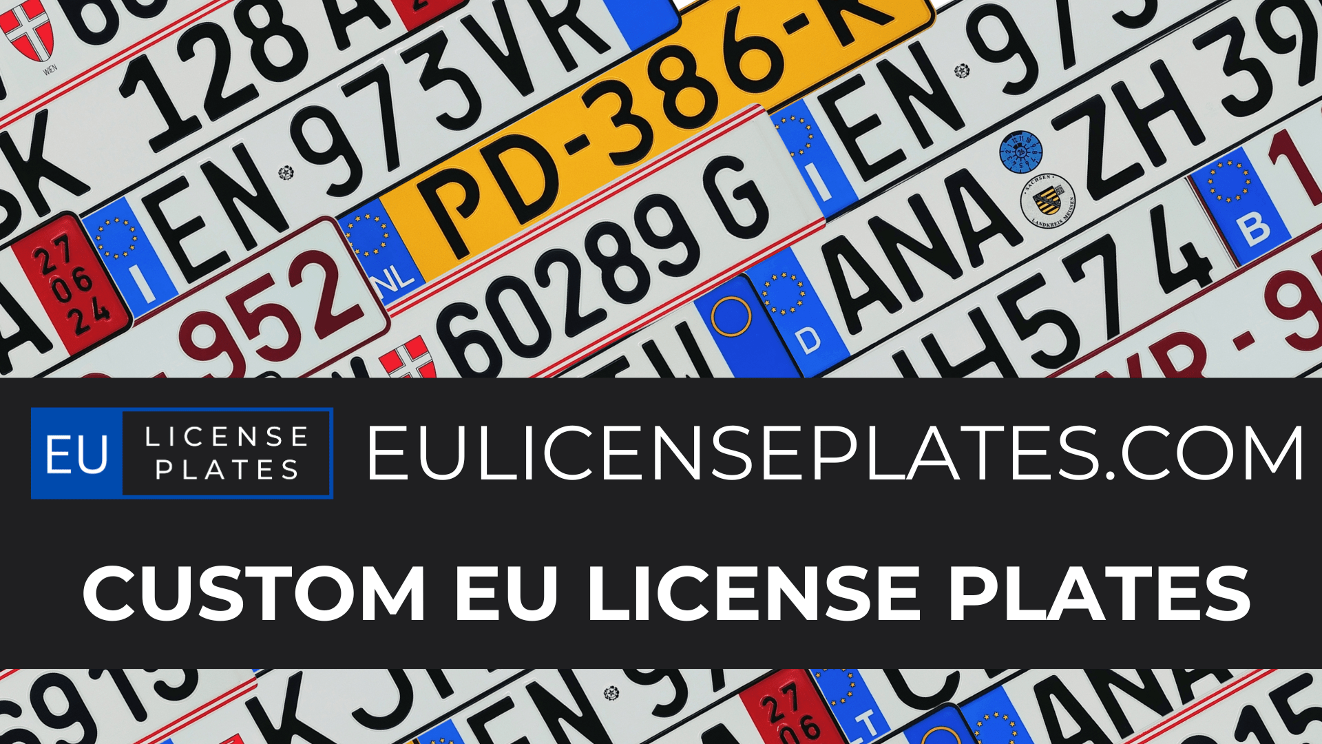 Best Custom European License Plates | EULICENSEPLATES.COM