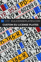 EULICENSEPLATES.COM - Custom European License Plates