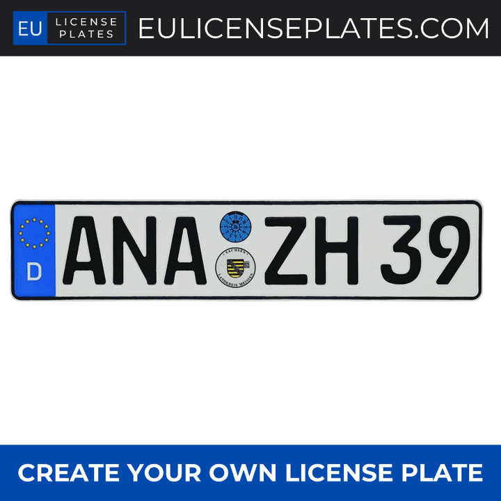 GERMAN LICENSE PLATES - TOP CUSTOM GERMANY LICENSE PLATES